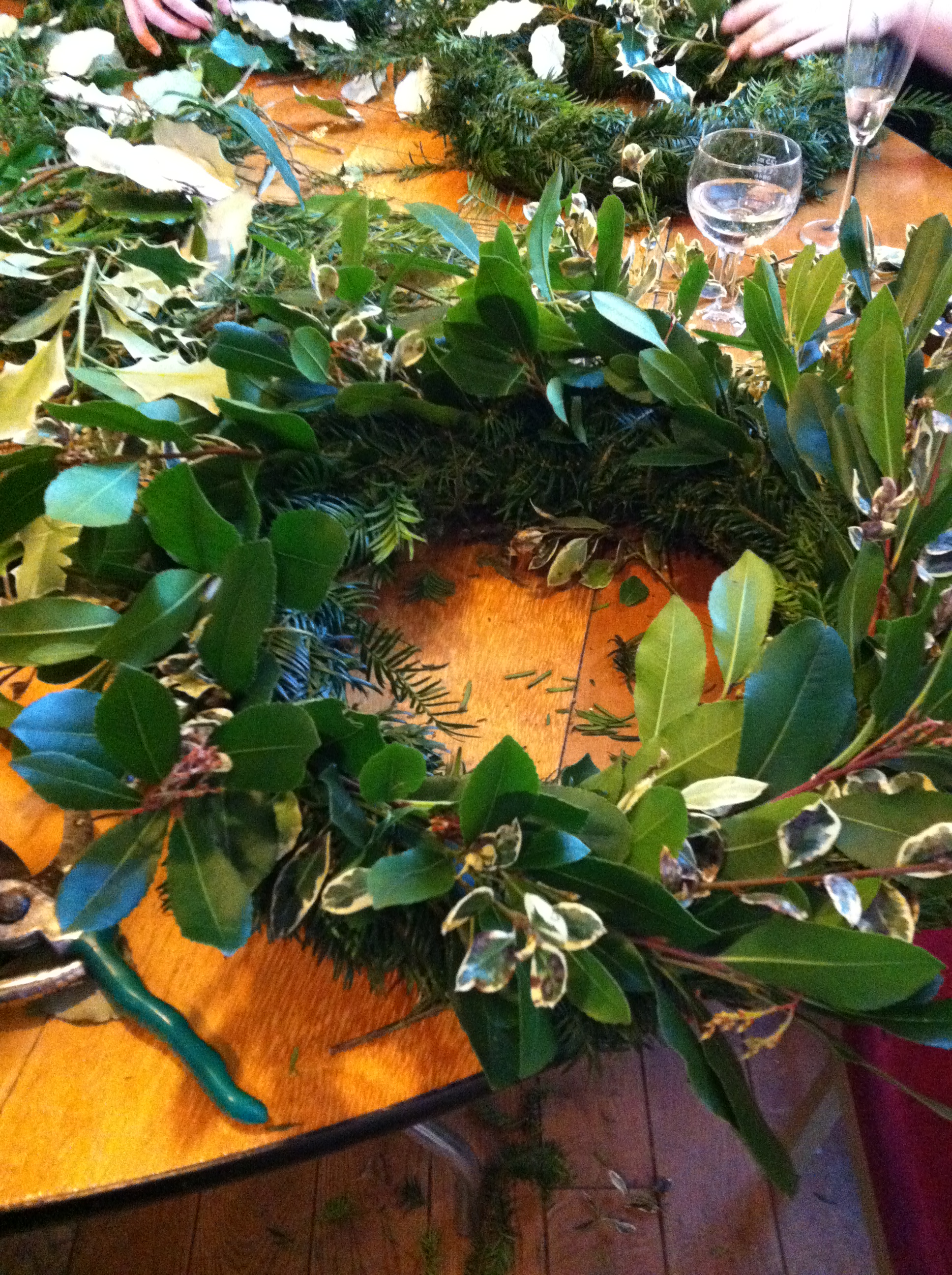 Wreath making | Hen Corner